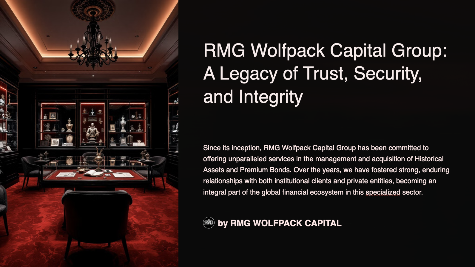 Insights - RMG WOLFPACK CAPITAL